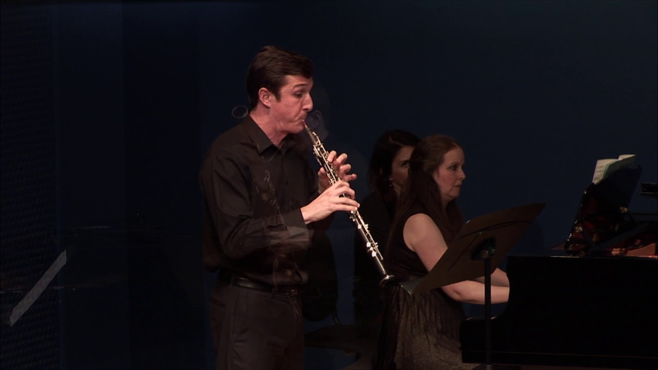 Exponential Ensemble performing Andante from Trio for oboe, bassoon and piano by Poulenc - YouTube