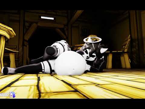 Hungry angle needed a human worker for her prey / bendy and the ink machine vore animation.