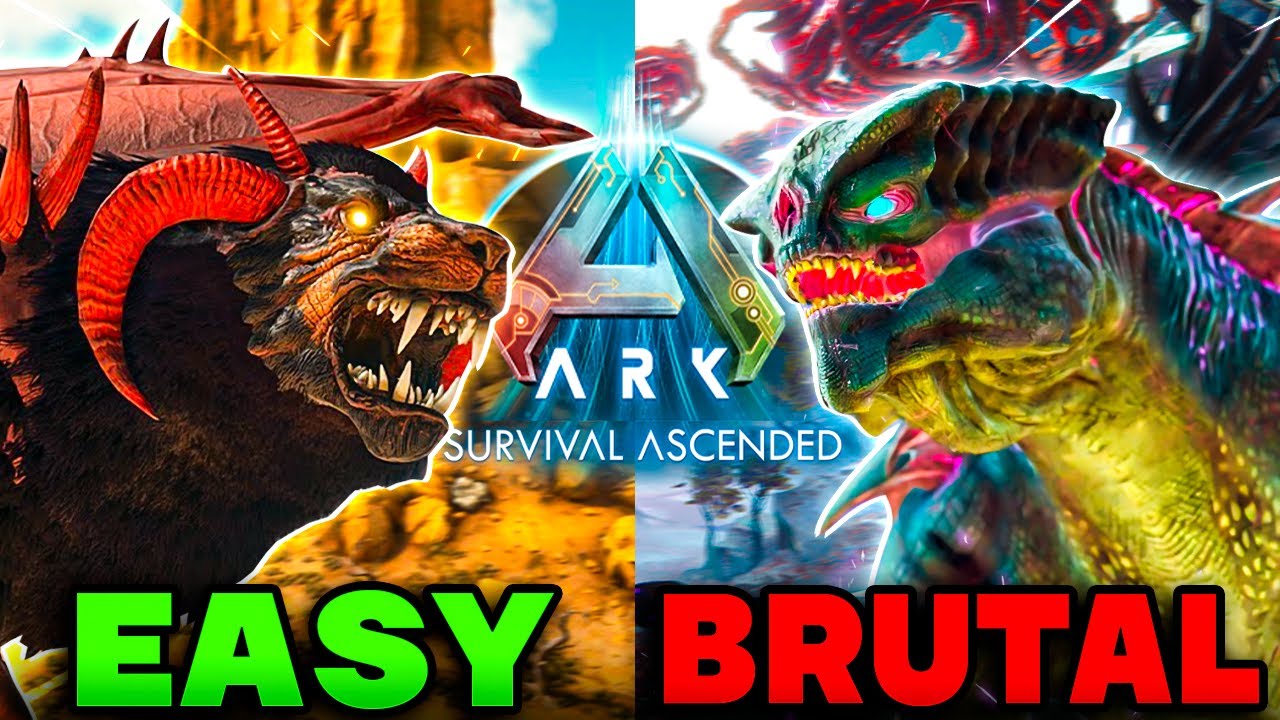 Every ARK BOSS Ranked EASIEST to HARDEST - Have You Beat Them All ...