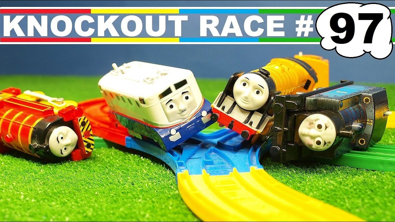 KNOCK-OUT RACE #97 Thomas & Friends - Trackmaster and Plarail toy ...