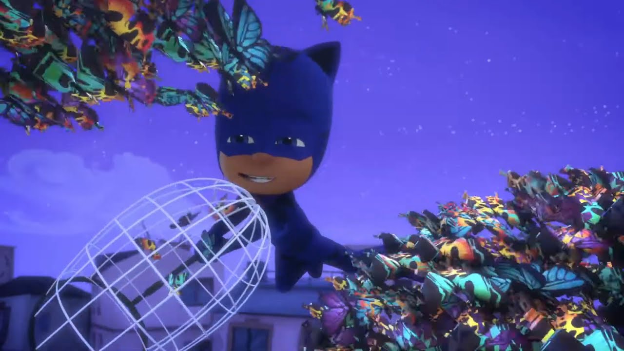 Catboy and the Butterfly Brigade | Cartoons for Kids | PJ Masks Videos ...