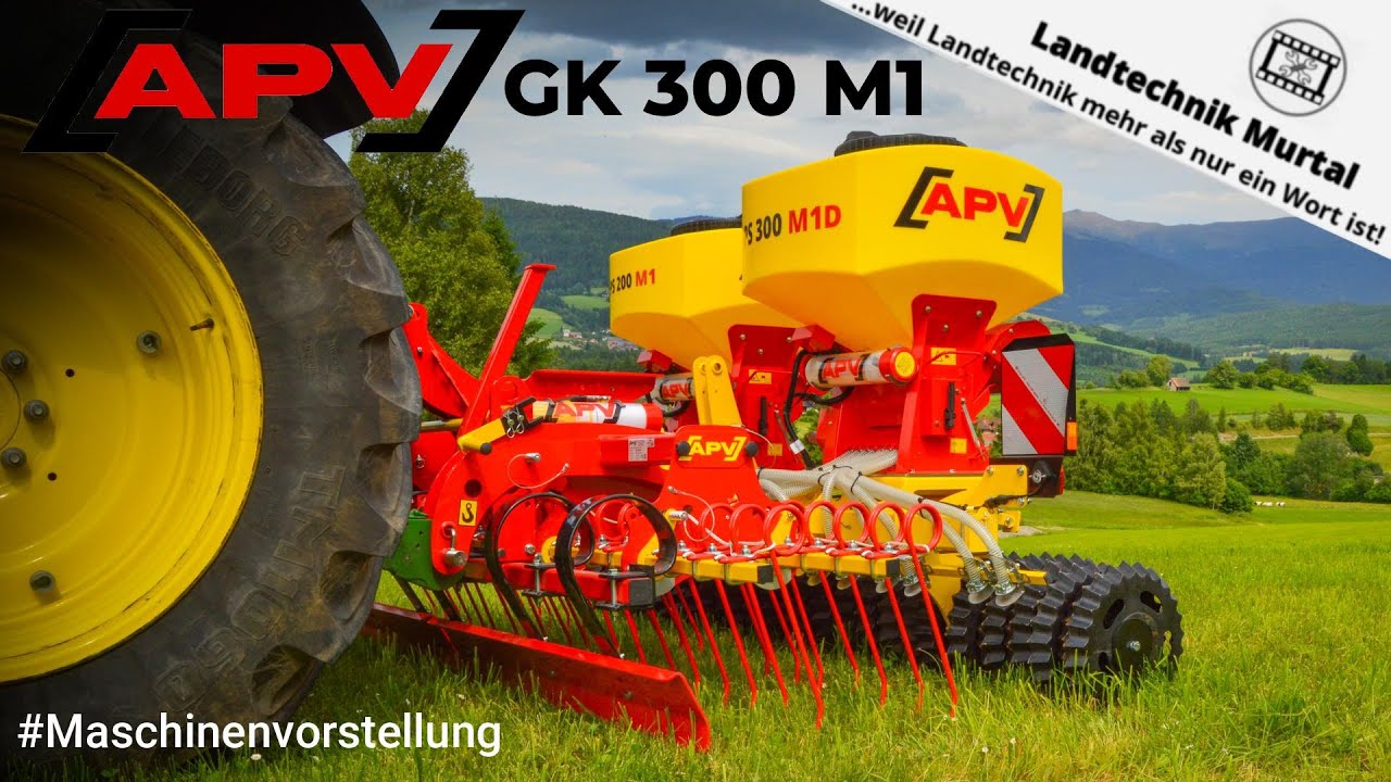 APV GK 300 M1: Vorstellung der Grünlandkombi | Landtechnik Murtal - YouTube