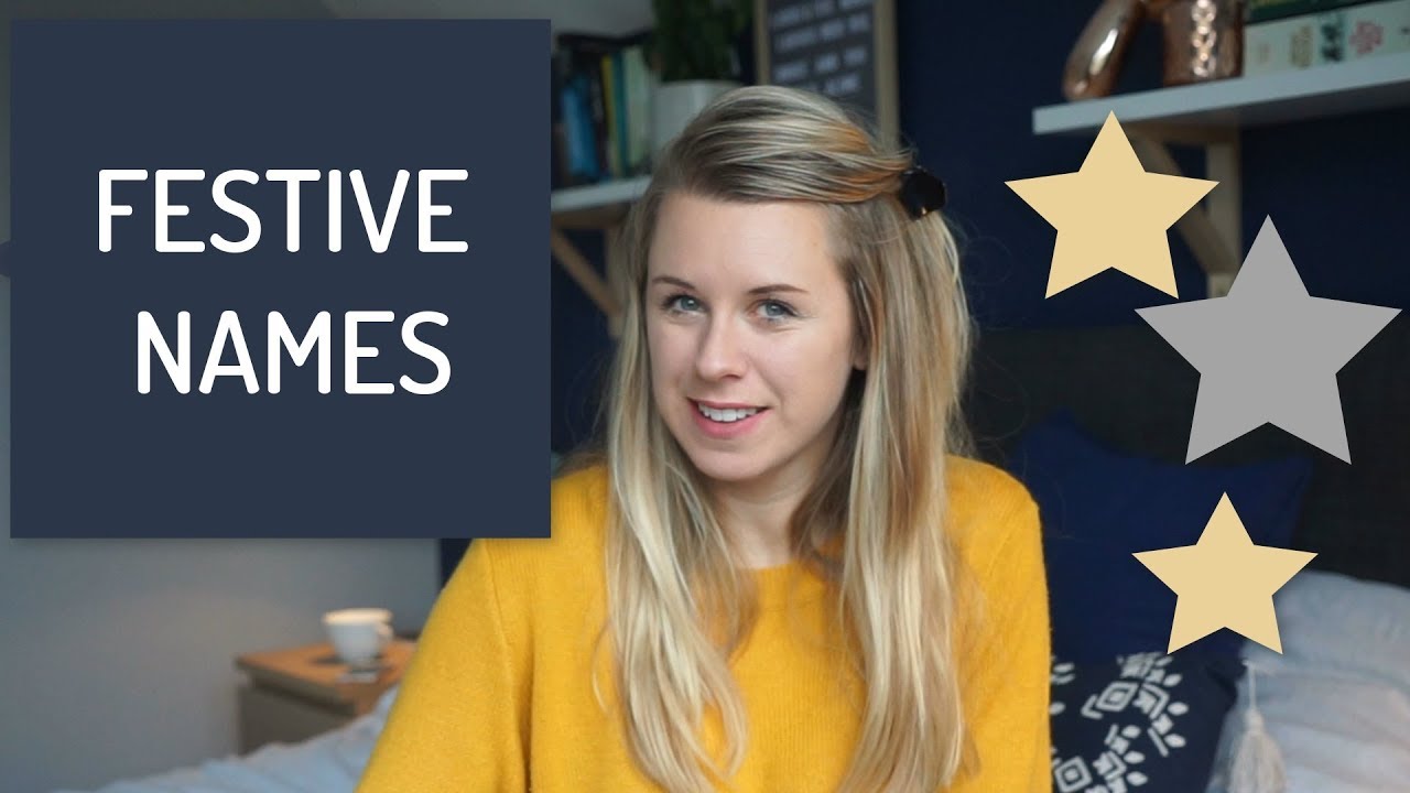 FESTIVE BABY NAMES | CHRISTMAS BABY NAMES INSPIRATION - YouTube
