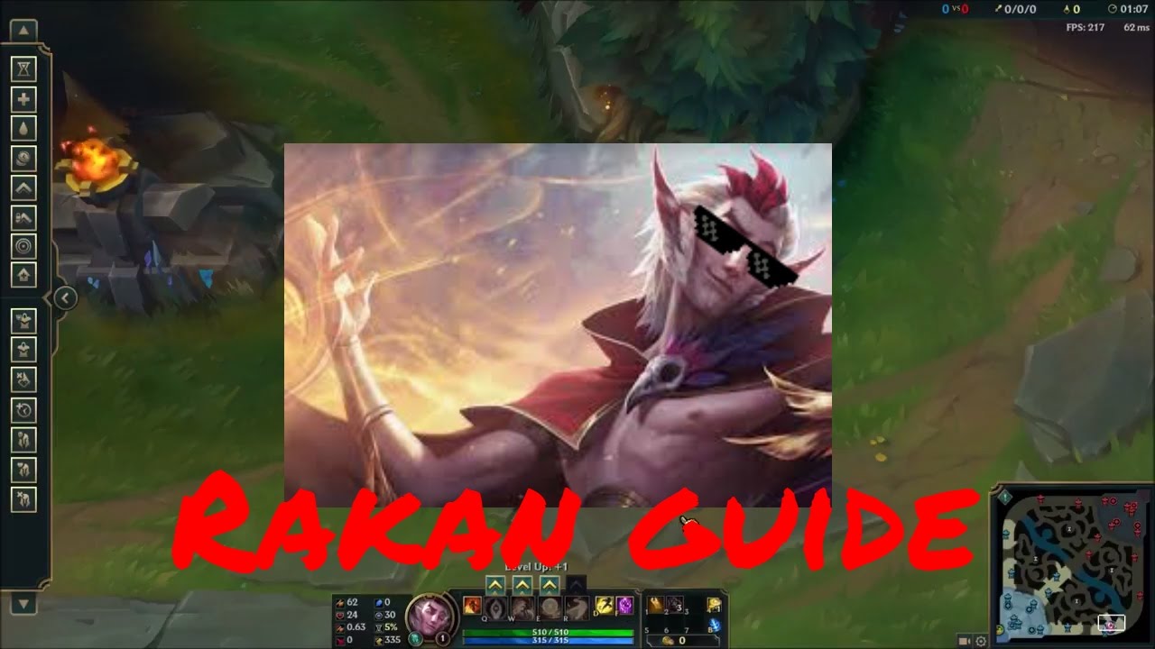 RAKAN GAMEPLAY! New League Of Legends Champion overview and combos ...
