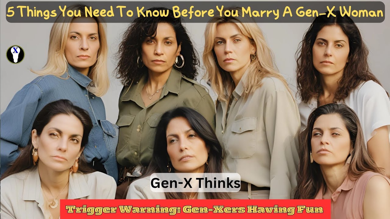 5 Things You Need To Know Before You Marry A Gen-X Woman. - YouTube