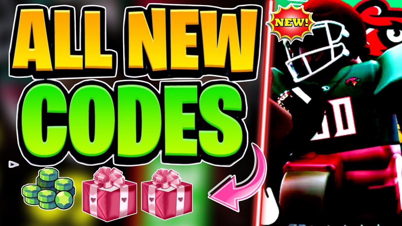 CODES UPDATE NFL UNIVERSE FOOTBALL CODES - ROBLOX ULTIMATE FOOTBALL ...