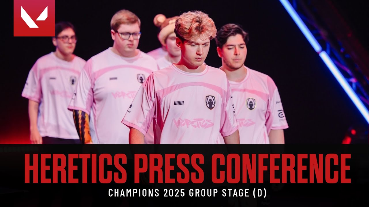 Team Heretics Post-Match Press Conference | Champions 2025 - YouTube