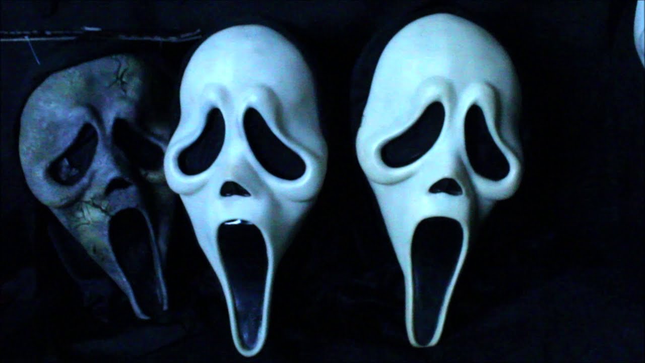 Scream, GhostFace | ASIS, Red and Black tag mask | collection review ...