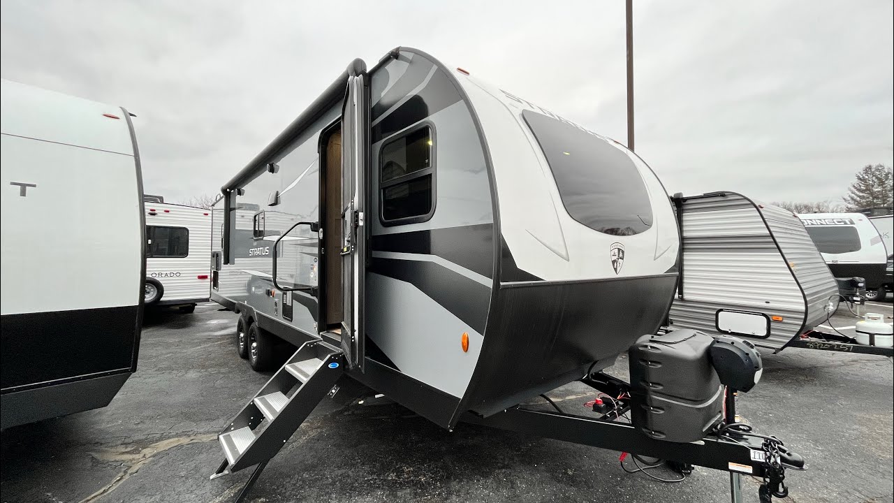 New 2022 Venture RV Stratus SR281VFD Front Dinette Travel Trailer ...