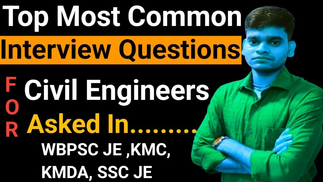 Civil Engineering Common Interview Question And Answer | Civil Engineering Interview Preparation ...