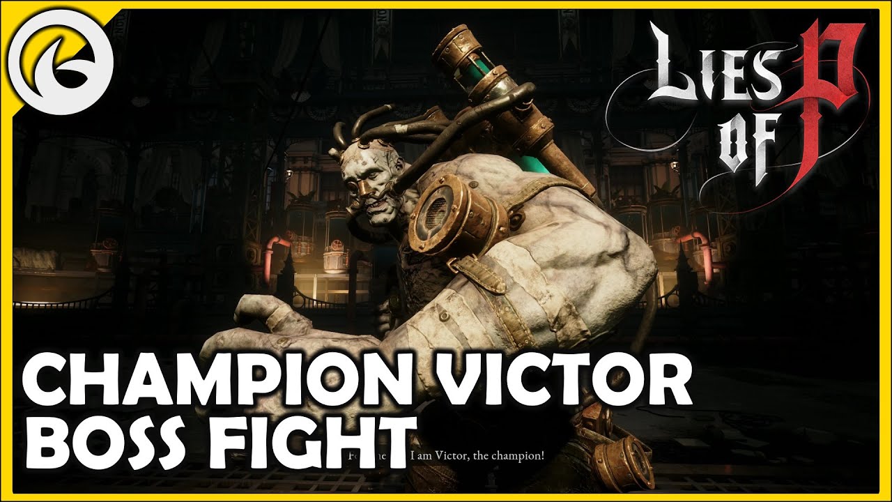 Champion Victor Boss Fight in Lies of P [4K] – Brutal Showdown - YouTube