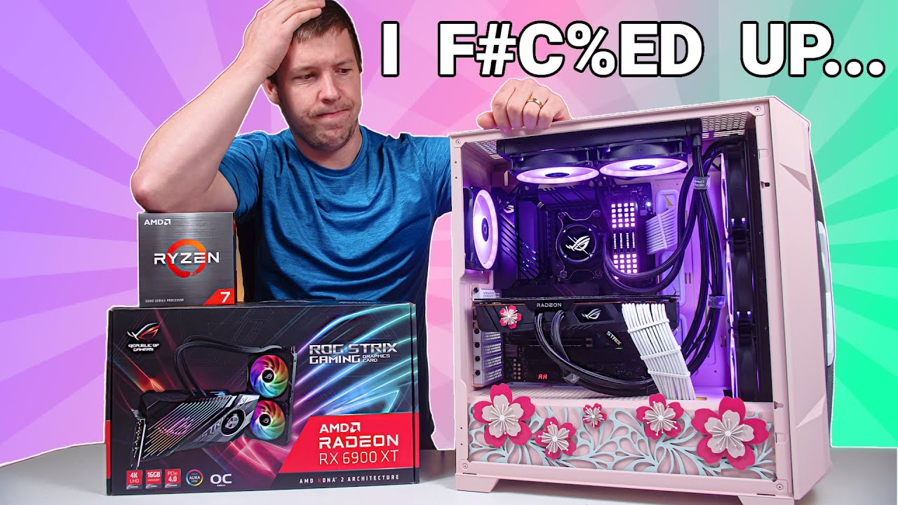I made a *MISTAKE* building this PC... - YouTube