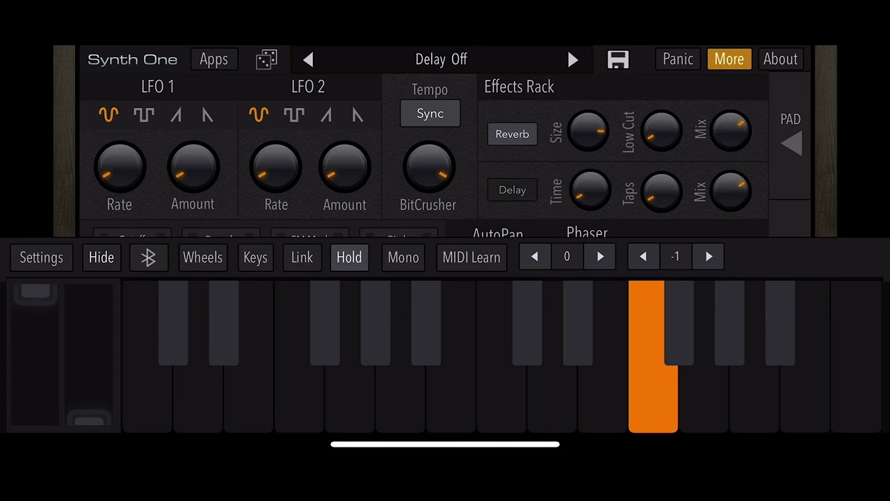 CLM rotating siren tutorial on Synth One - YouTube