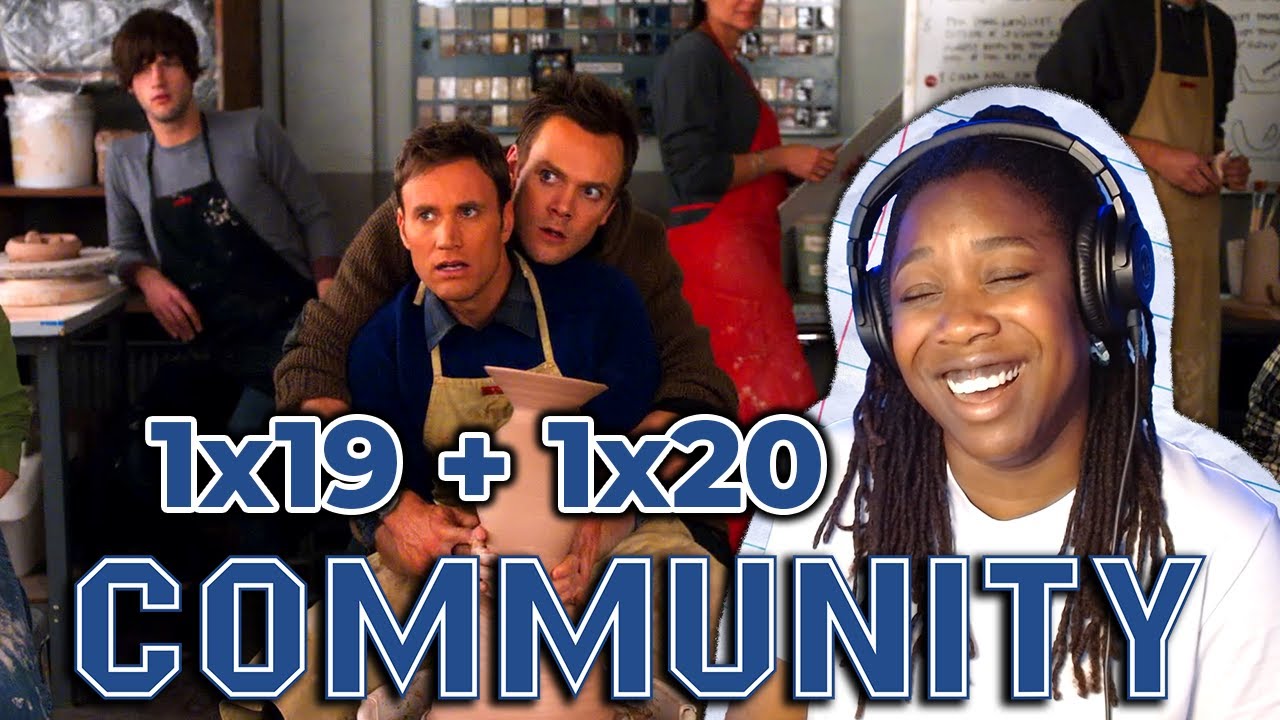 Community | 1x19 & 1x20 | First Time Watching REACTION - YouTube