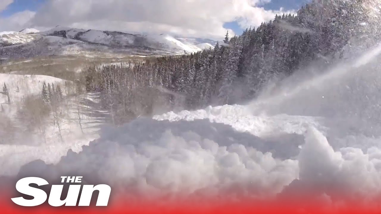 Gopro Captures Terrifying Moment Skier Gets Caught In An Avalanche