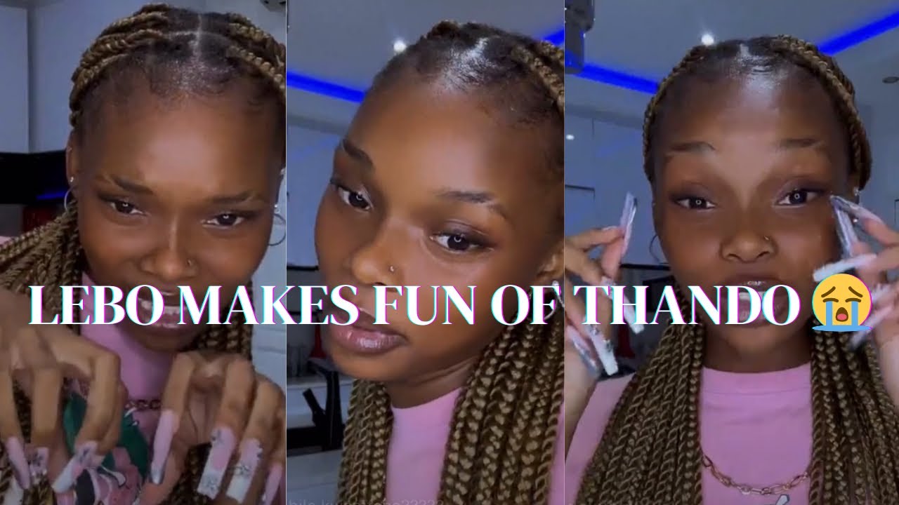 Lebo says Thando was hiding from them after they saw her at Figo & Babu ...