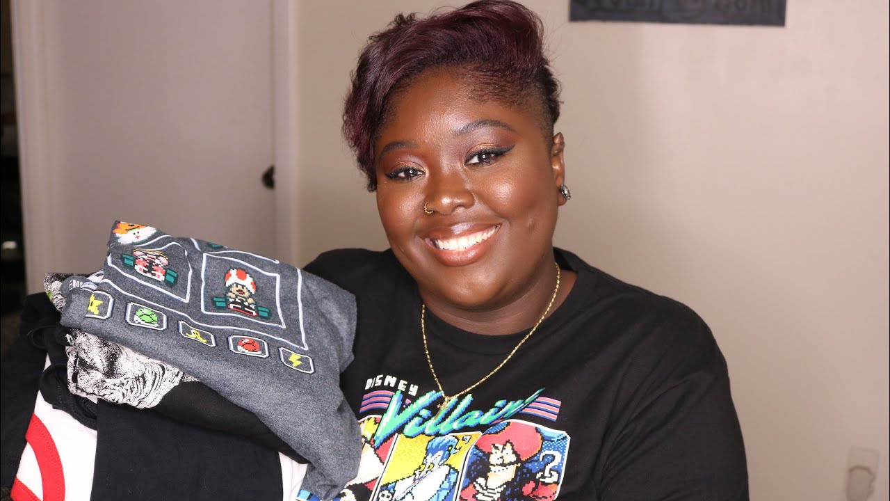 Graphic T-Shirt Haul | Hot Topic, Spencer's &' moreee! - YouTube