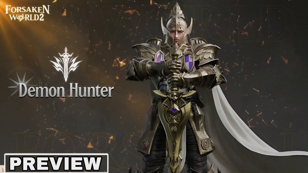 Forsaken World 2 Preview Class Demon Hunter New mmorpg For Android /iOS ...