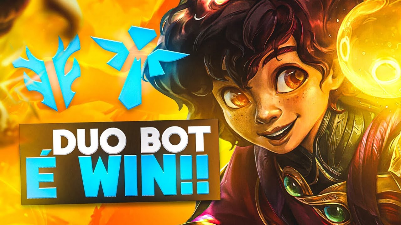 SUBIR JOGANDO DUO BOT É FÁCIL DEMAIS!! - LoL Wild Rift - YouTube