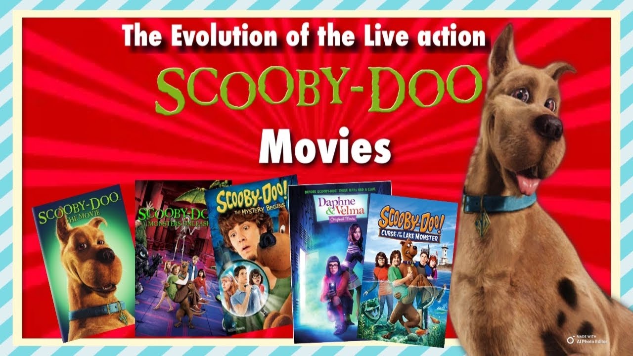 THE EVOLUTION OF THE SCOOBY-DOO LIVE ACTION MOVIES | A RETROSPECTIVE ...