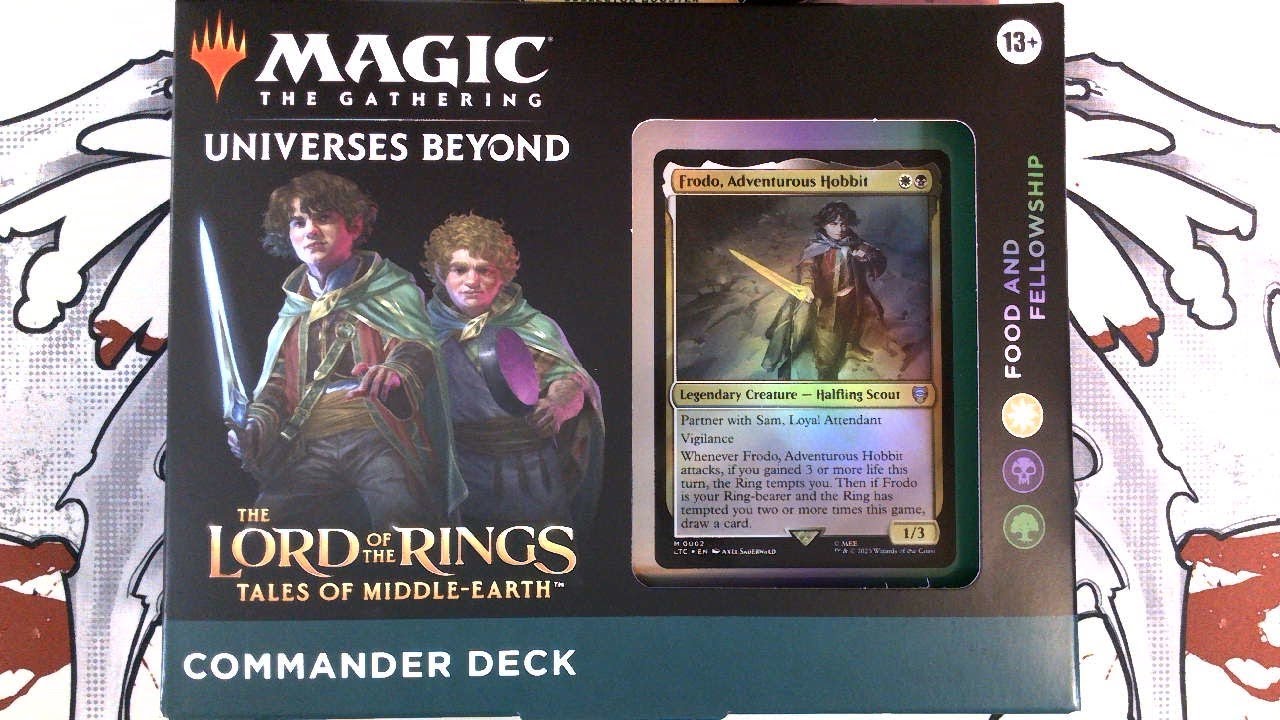 WBG Food and Fellowship - LOTR: Tales of Middle Earth Commander Decks 3 ...