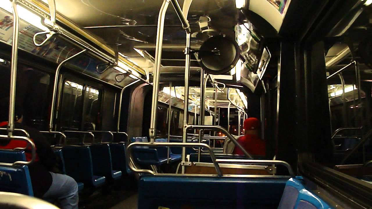 MTA New York City Bus : On-Board 2000 New Flyer D60HF 5433 On The Bx12 ...