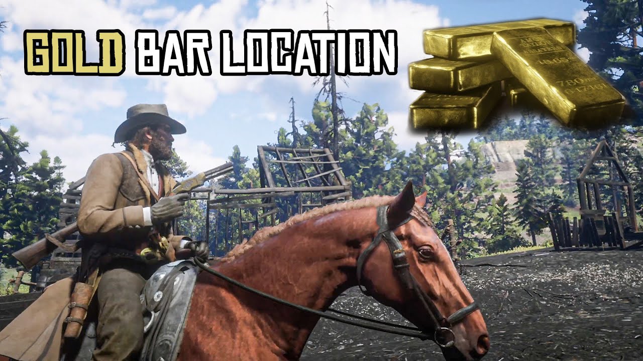 Gold Bar Location in Red Dead Redemption 2 - YouTube