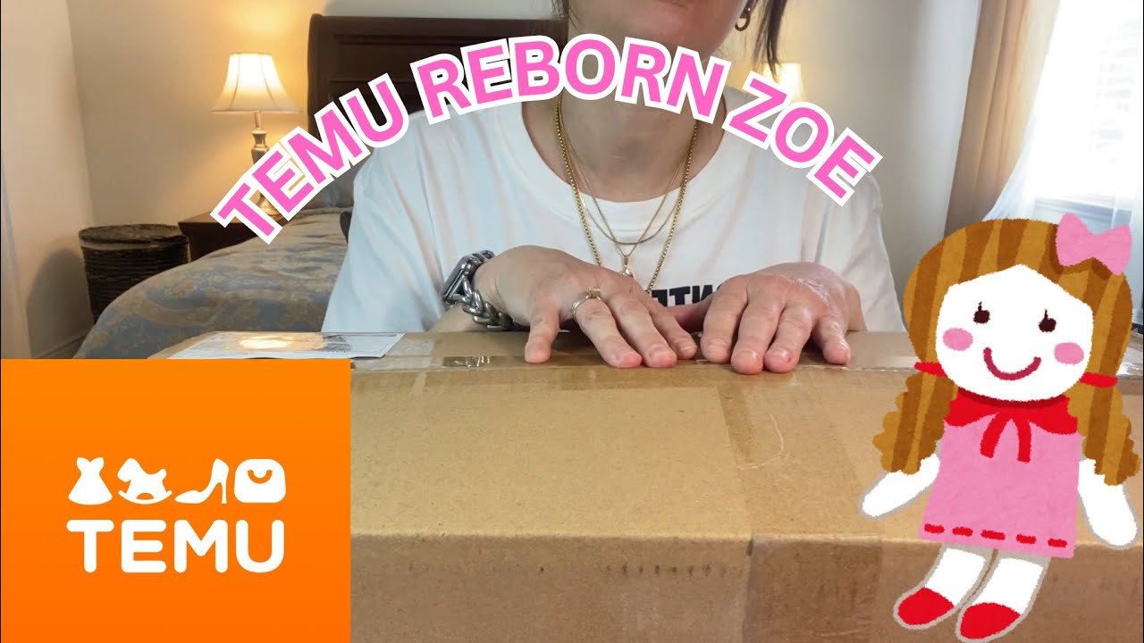 💝Temu Box Opening💕Reborn Replica Zoe💕💙Ross Baby Clothes Haul💙 - YouTube