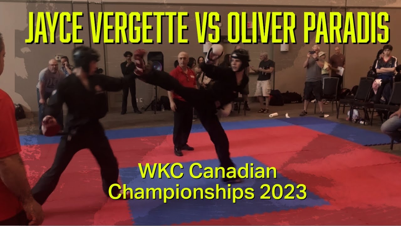 🥋👊🏻Jayce Vergette VS Oliver Paradis - Sparring - WKC Canadian ...