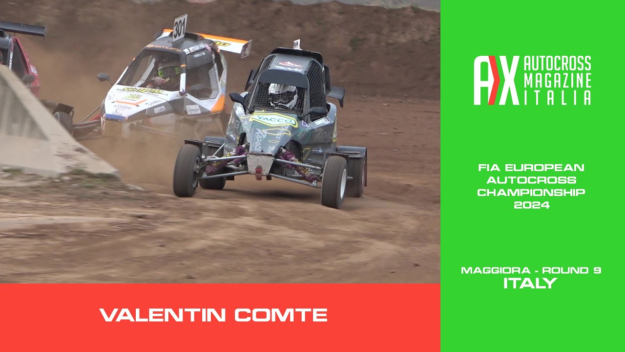 Valentin Comte | Maggiora, ITALY 2024 | FIA EUROPEAN AUTOCROSS CHAMPIONSHIP | ROUND 9 - YouTube