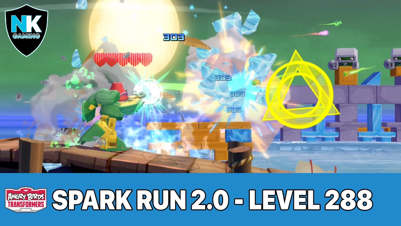 Angry Birds Transformers - Spark Run Series - Level 288 - Featuring ...