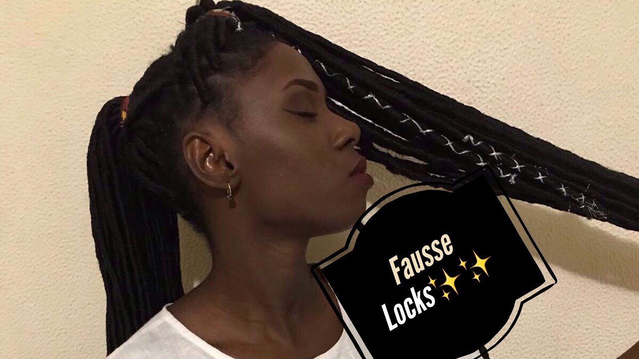 How to do faux locks /comment faire ses fausses locks |Tutoriel - YouTube