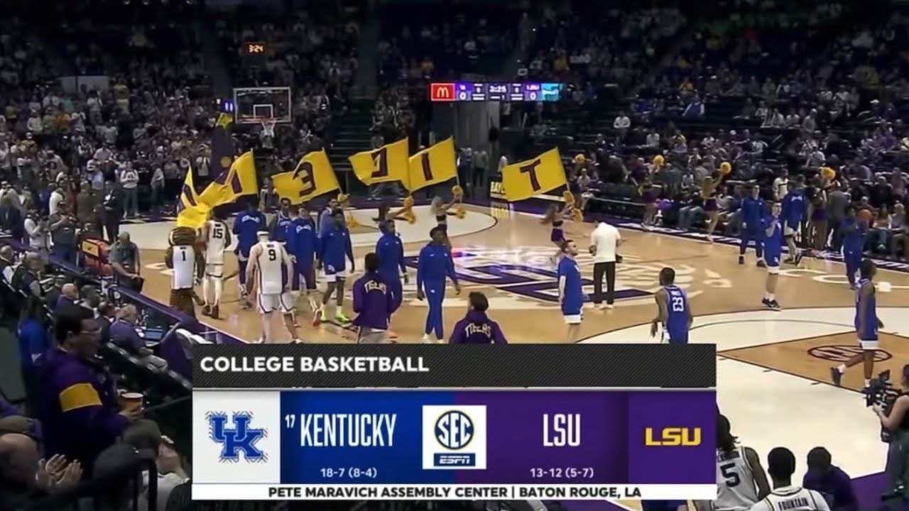 #17 Kentucky vs LSU Basketball Highlights (2/21/2024) - YouTube