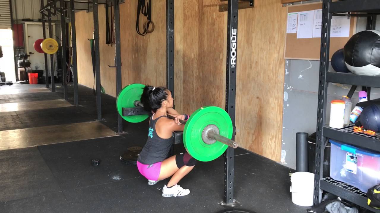 In The Hole Front Squats - YouTube