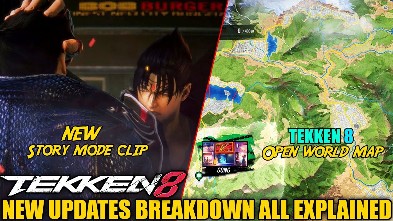 Tekken 8 New Updates All Stages, Open World Map, New Clips ...