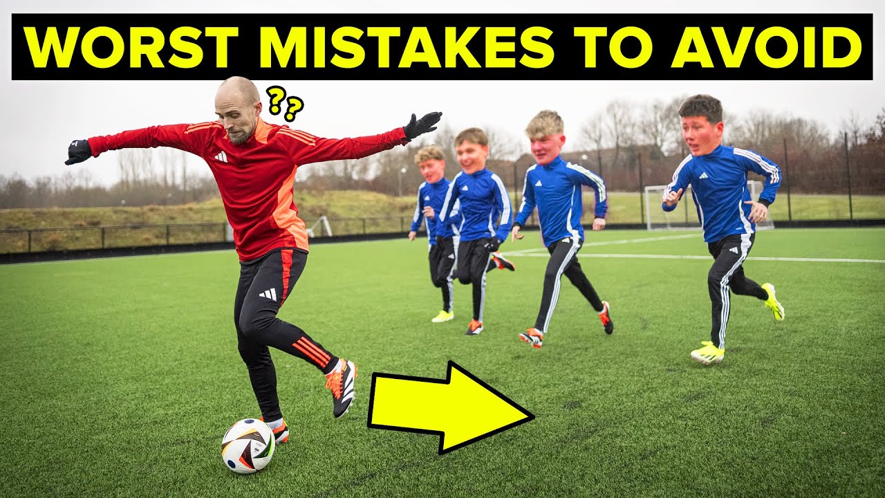 5 football MISTAKES you need to STOP MAKING - YouTube