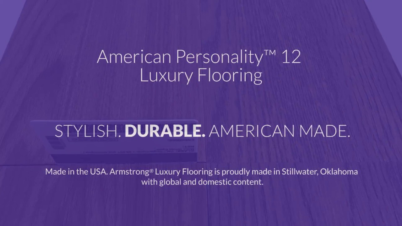 American Personality™ 12 Performance Video - YouTube