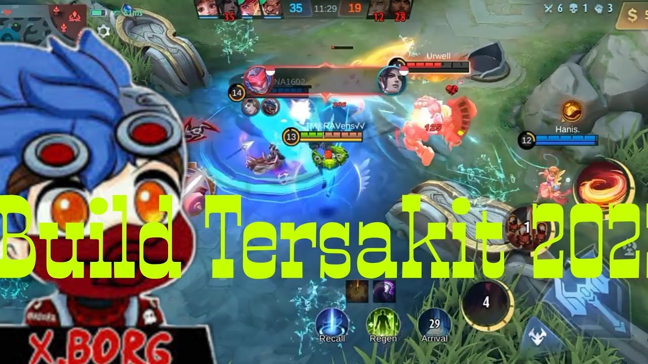 #terbaru hero new meta mobile legends, build xborg tersakit 2023 - YouTube