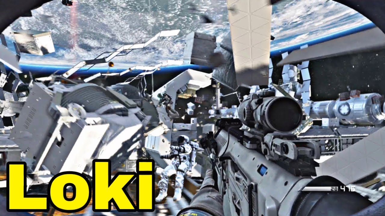 Call of Duty Ghosts - Loki Campaign Mission Playthrough - YouTube