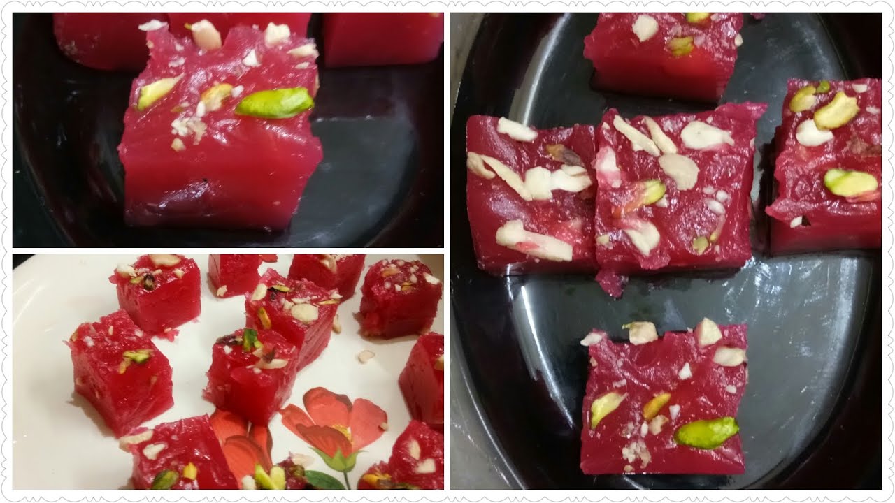 Bombay Karachi rose halwa in Tamil /Rose halwa in Tamil - YouTube
