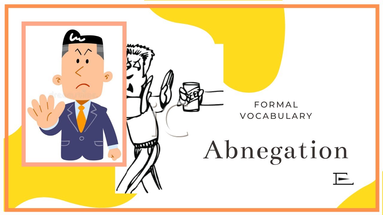 Abnegation - Formal Vocabulary - Academic Words for IELTS - YouTube
