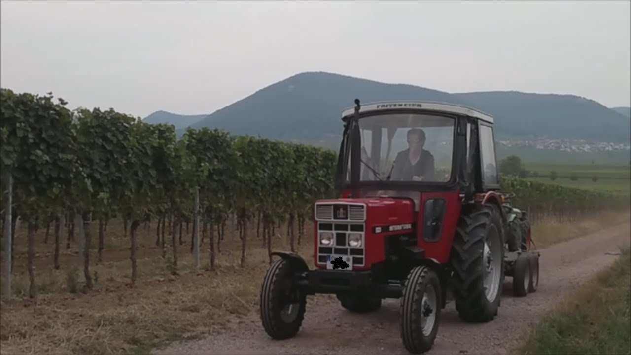 IHC 533 am Berg mit Anhänger HD - YouTube