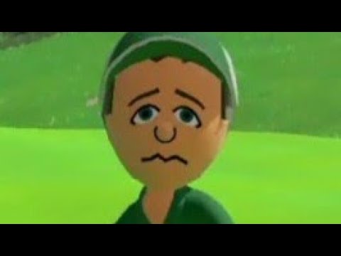 My Sad Mii starts his Golf Career in Mario Golf Super Rush - YouTube