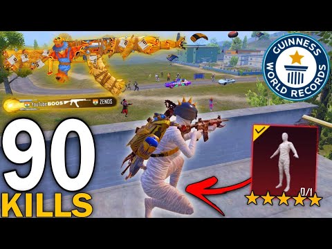 OMG!😱New Season MY KILL RECORD🔥90 KILLS In 2 Match😈 SAMSUNG,A7,A8,J2,J3,J4,J5,J6,J7,XS,A3,A4,A5,A6