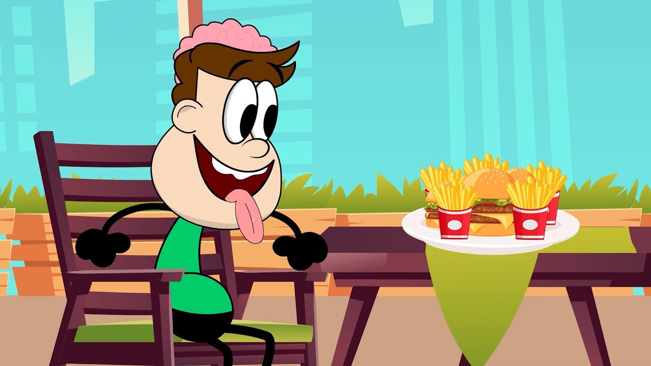 Why do we Crave Junk Food? + more videos | #aumsum #kids #cartoon # ...