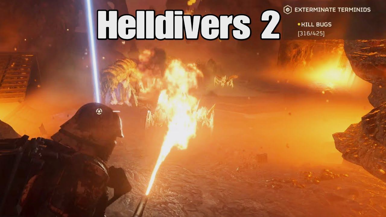 Helldivers 2 impossible evacuation - YouTube