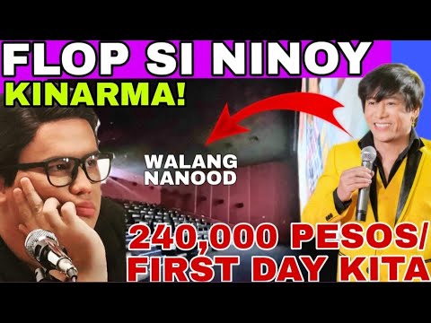 KINARMA! AKO SI NINOY KUMITA LANG NG 240,000 PESOS SA FIRST DAY ...