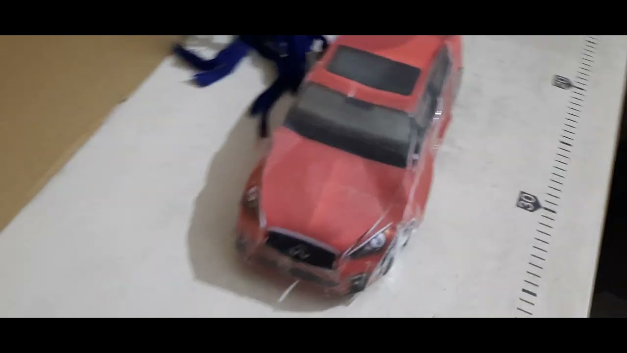 Infinity q50 papercraft - YouTube