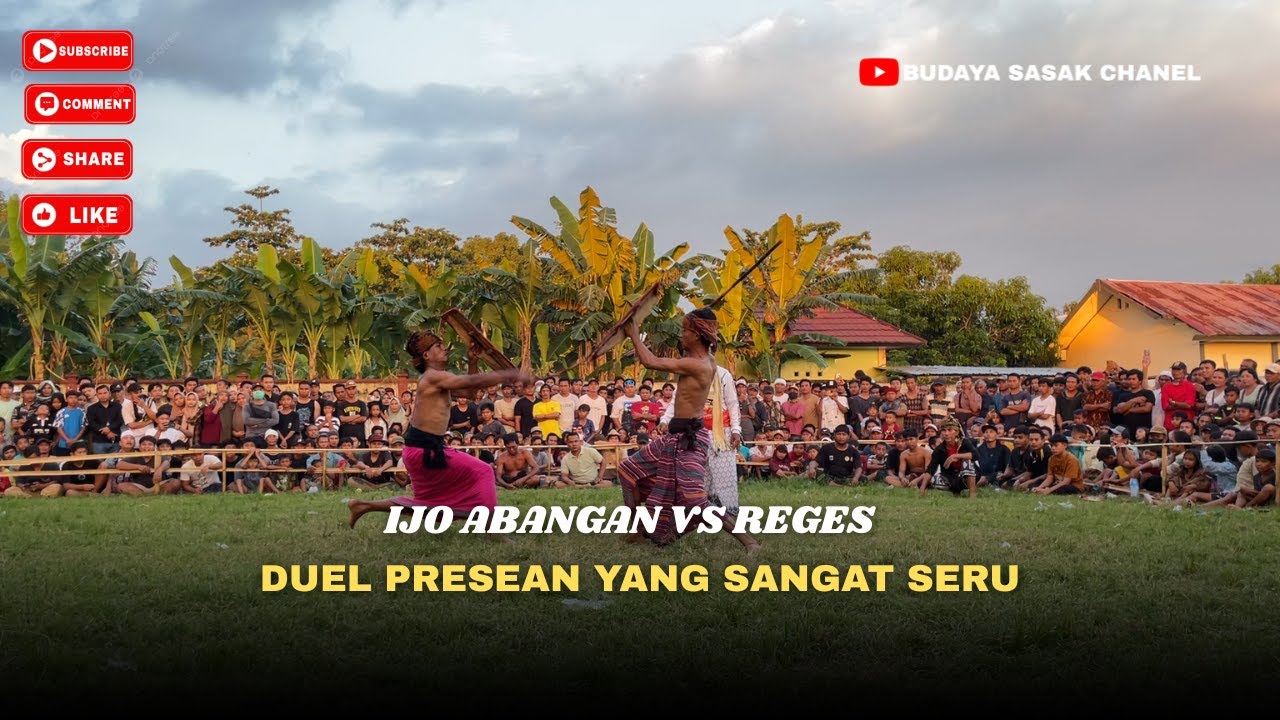 BERTARUNGNYA REGES VS IJO ABANGAN DI PRESEAN PETEMON - YouTube