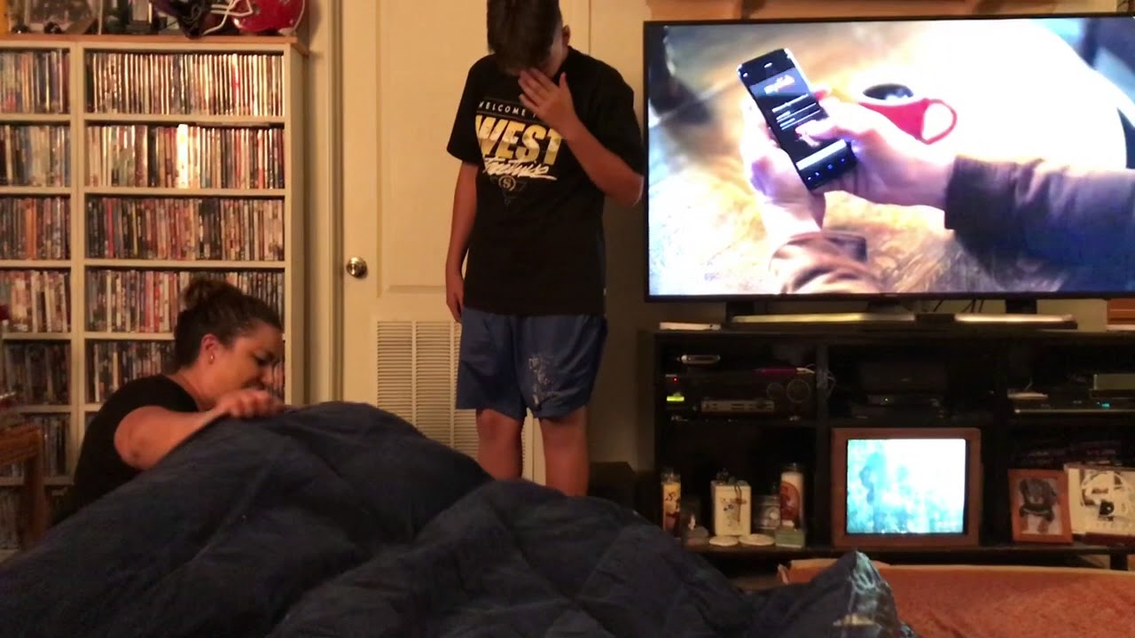 Ethan & the cat toy - YouTube
